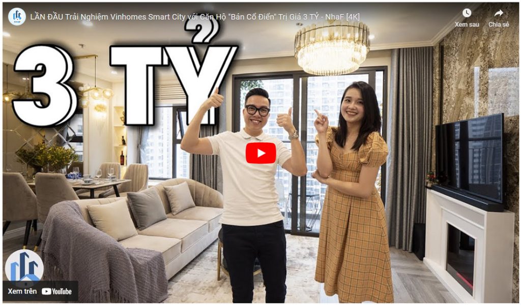 Căn hộ 2 phòng ngủ + 1 tại Vinhomes Smart City - Nội Thất Gia Vũ